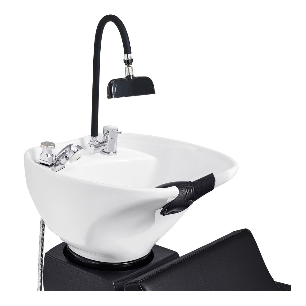 AuraMist Rainfall Shower Head for Scalp Care & Shampoo Bowl Therapy