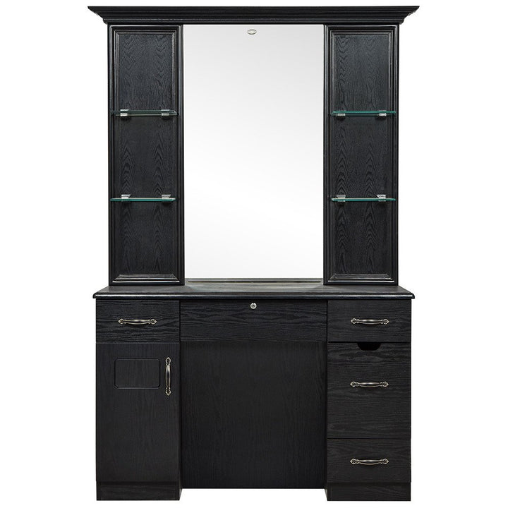 Stylish Barber Station and Barbershop Workstations with Sink