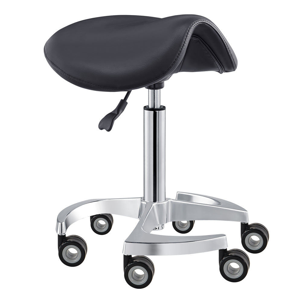 Rolling Saddle Stool Chair, Horse Saddle Chair for Sale