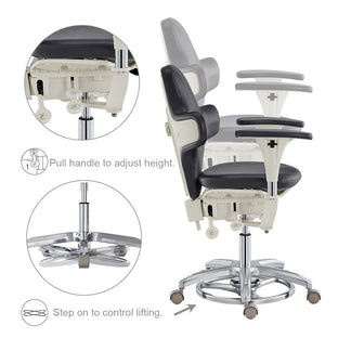 Ergonomic Microscope Chair, Ergonomic Surgeon Chair, Ergonomic Medical ...