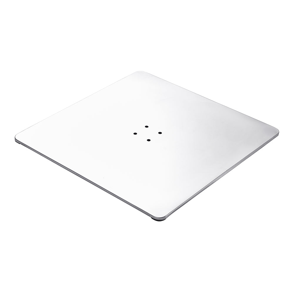 Silver Full metal square base for Salon Chairs | DIR