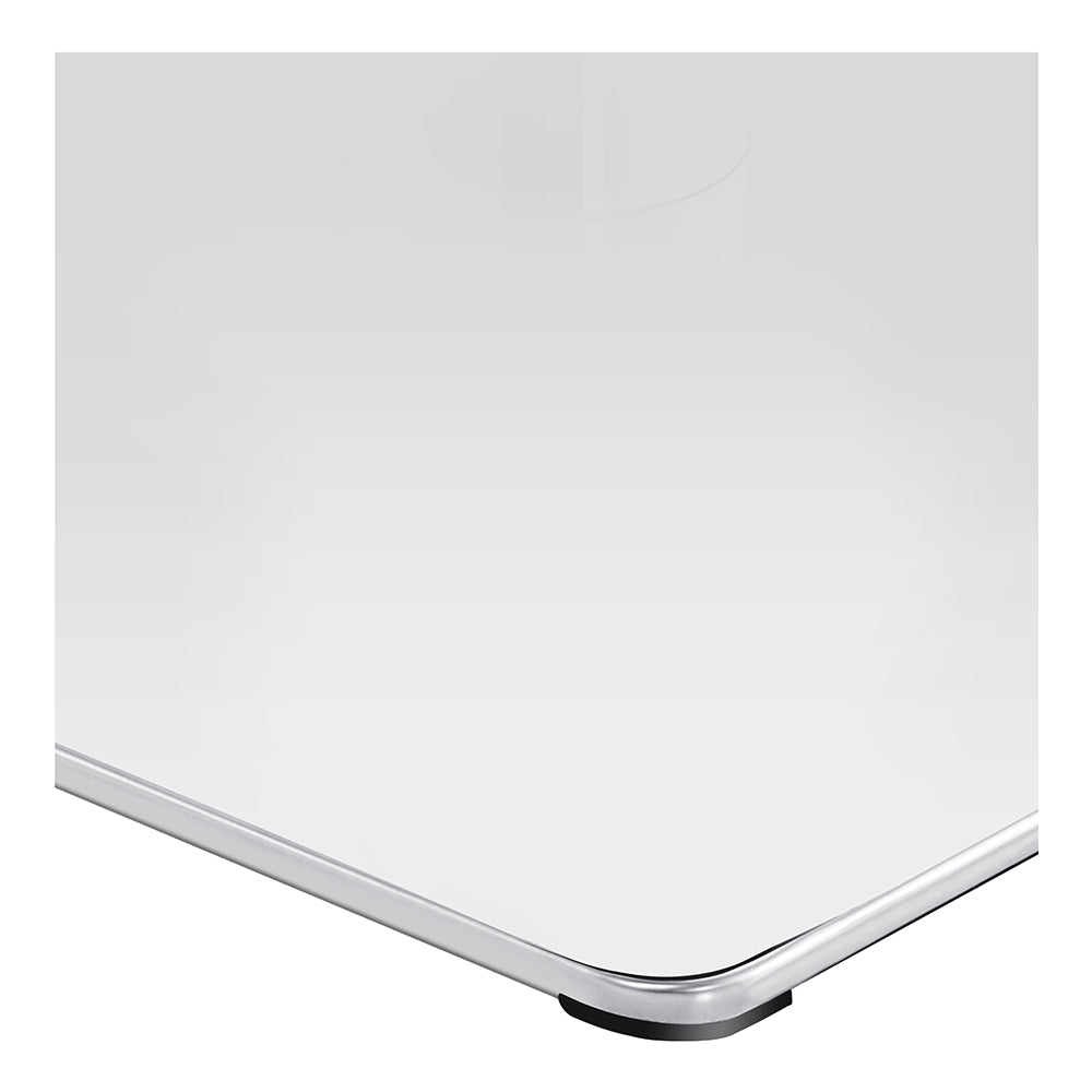Silver Full metal square base for Salon Chairs | DIR